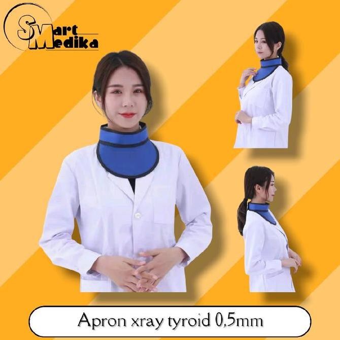Jual APRON TYROID SHIELD XRAY 0,5mm / APRON TIROID PENYANGGA PELINDUNG ...