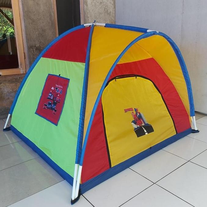 Jual Tenda anak motif Tayo 100 x 100 cm, 120 x 120 cm, 1.40 cm | Shopee ...
