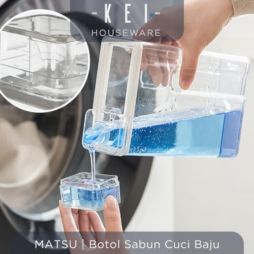 Jual KEIMATSU Botol Dispenser Ditergent Baju Estetik Botol Tuang ...