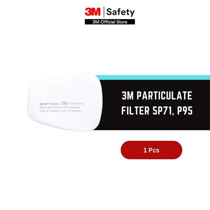 Jual 3M Particulate Filter 5P71, P95 - 1 Each | Shopee Indonesia