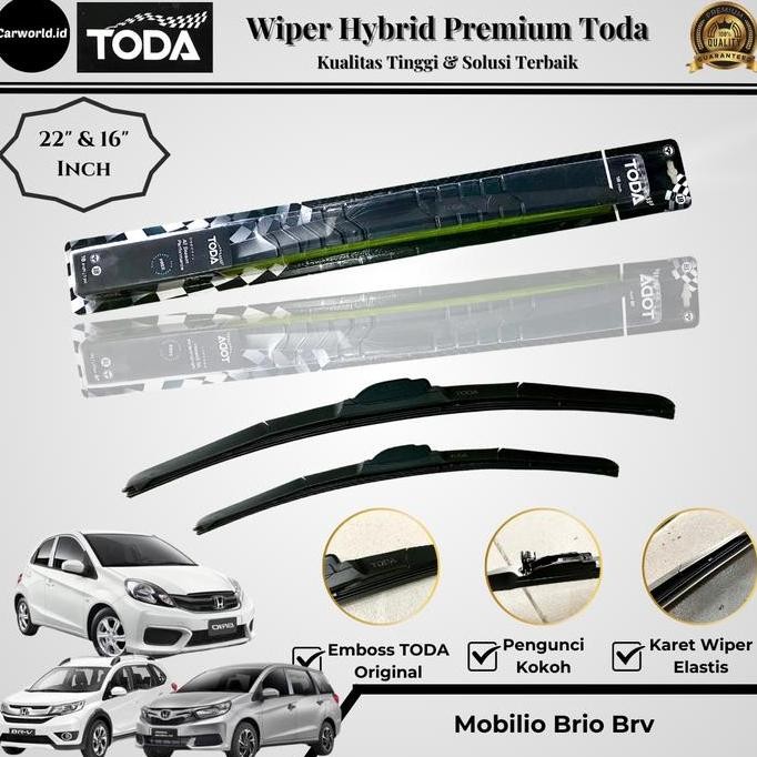 Jual HARGA DISC - Wiper Hybrid Super Premium Brio Mobilio BRV (2012 ...