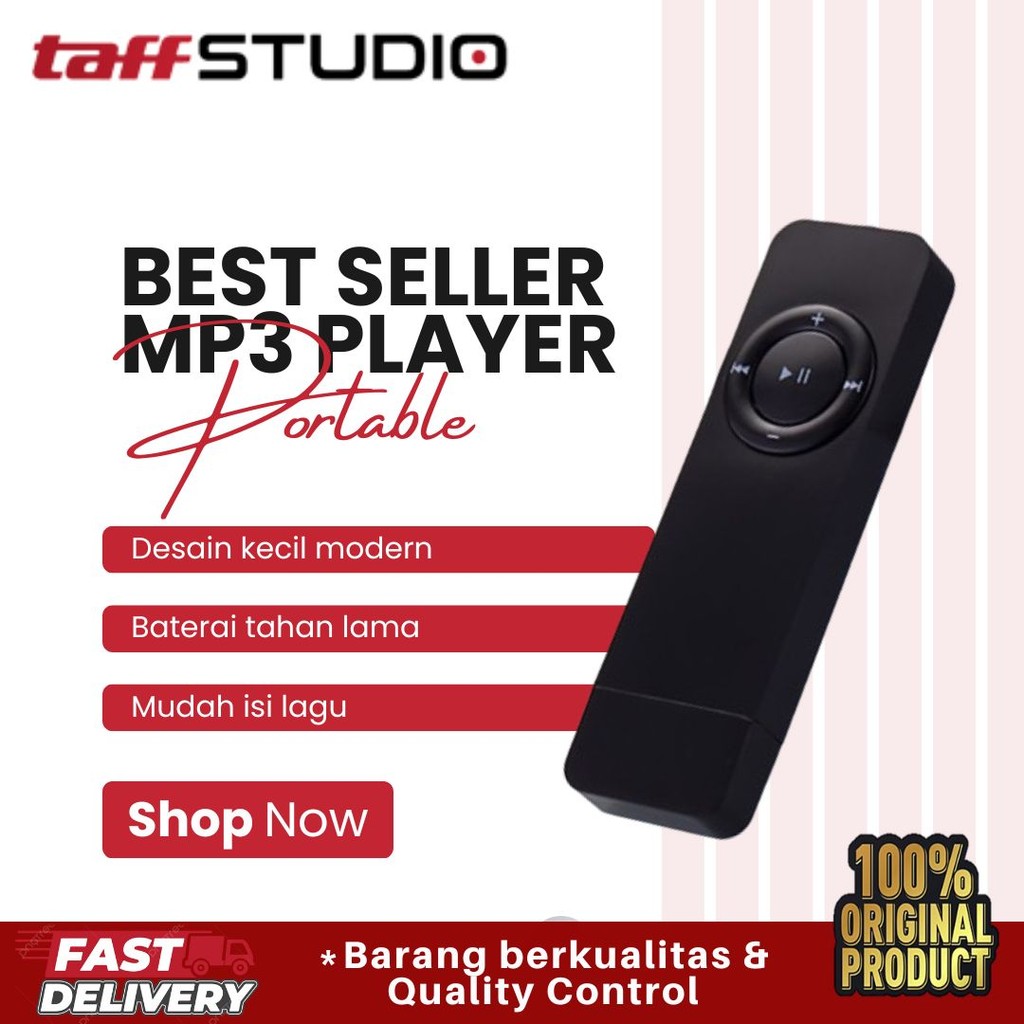 Jual MP3 | MP3 PLAYER | MP3 PLAYER MINI SD CARD | Shopee Indonesia