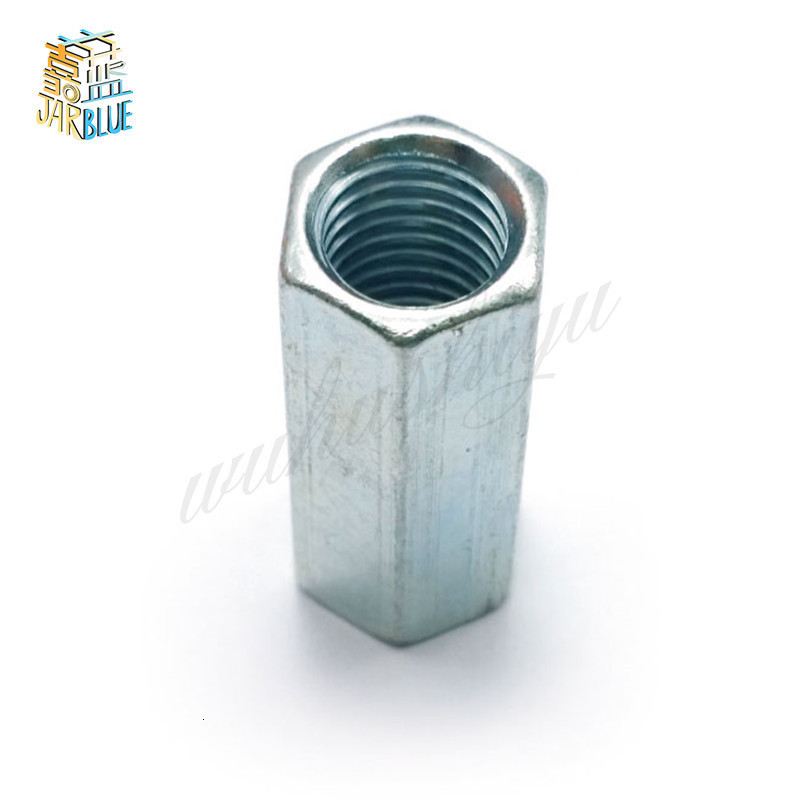 Jual 5/2 / 1 pcs M5 M6 M8 M10 M12 M14 M16 M18 M20 Rod Coupling Hex Nut ...