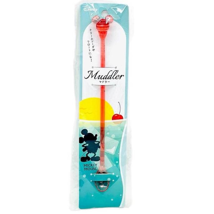 Jual Disney Mickey Mouse Muddler Plastik Spoon Sendok Pengaduk Minuman ...