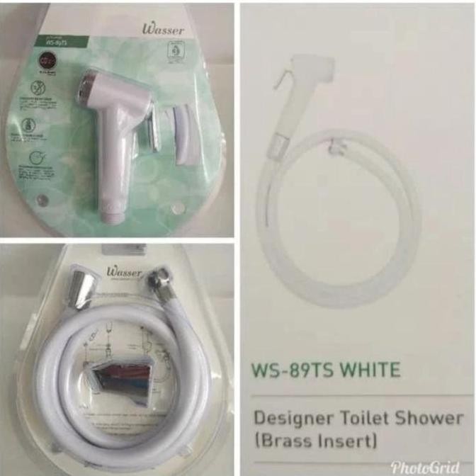 Jual Toilet Shower Wasser Original Ws 89 Ts Putih Dan Ivory Jet Shower ...