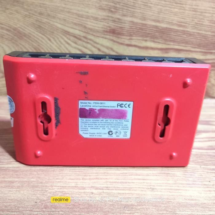 Jual Levelone Switch Fsw-0811 8-Port Fast Ethernet Level One 8Port ...