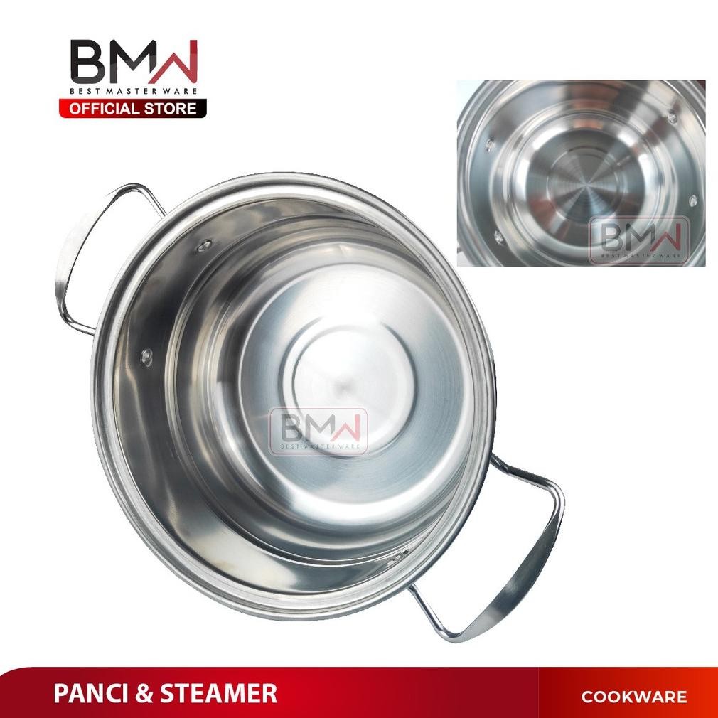 Jual Model Baru BMW Kitchen Ware - 1 Set 5 Pcs Panci High Pot Soup Pot ...