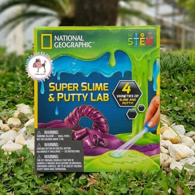 Jual National Geographic Super Slime and Putty Lab BIN | Shopee Indonesia