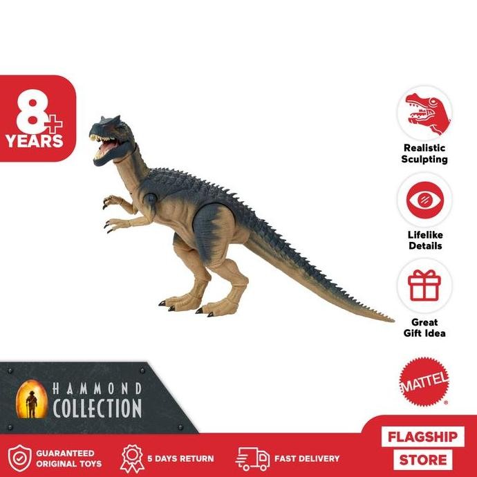 Jual Jurassic World Hammond Collection Allosaurus - Mainan Action ...