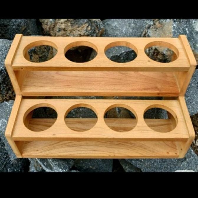 Jual Rak Botol Serbaguna Dapur dengan Material Kayu | Shopee Indonesia