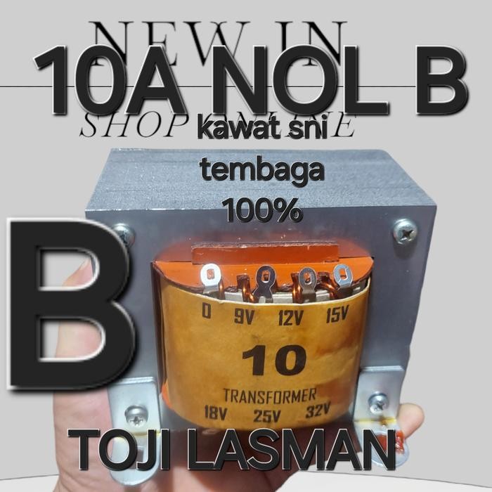 Jual NOL 10A B travo trafo power supply adaptor nol 10 a murni besar ...