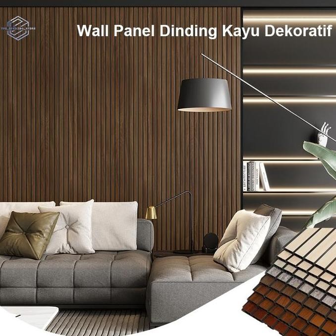 Jual WPC Wallpanel Dinding / Wallboard Aesthetic Dekorasi Rumah Mewah ...