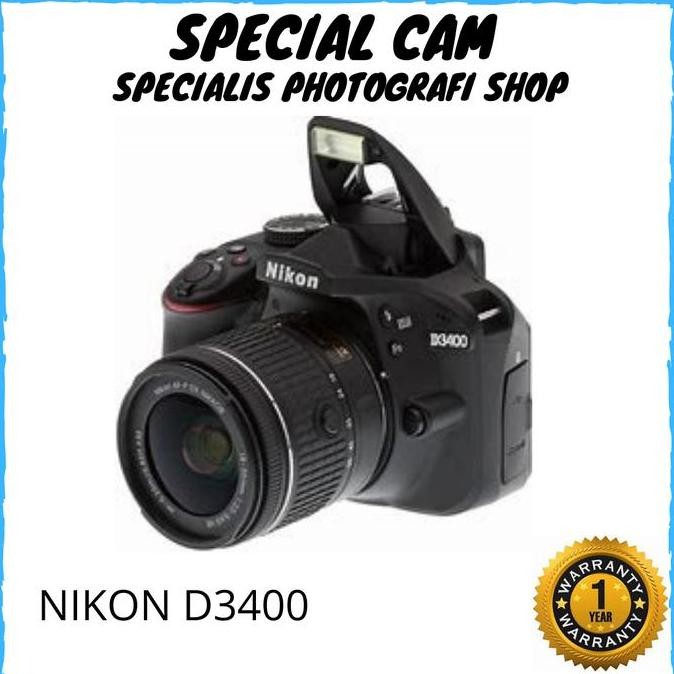 Jual Camera Nikon D3400 Kit 18-55Mm / Nikon D 3400 Kit 18-55Mm Allshop ...