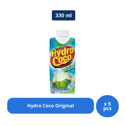 Jual Hydro Coco Original 330ml x 5 pcs | Shopee Indonesia