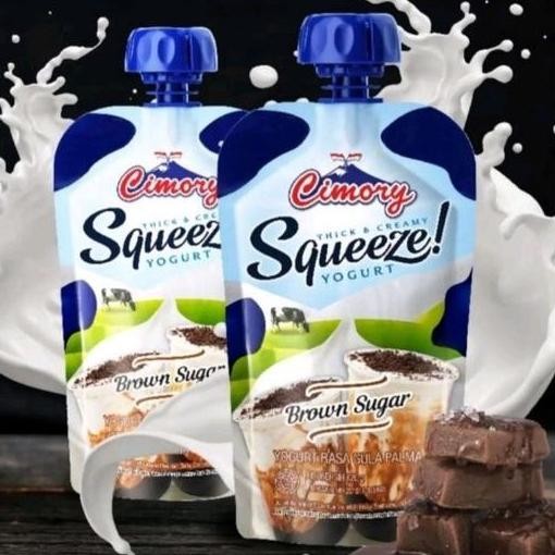 Jual (Good) CIMORY Squeeze Yogurt Pouch 120gr (6 pcs) | Shopee Indonesia
