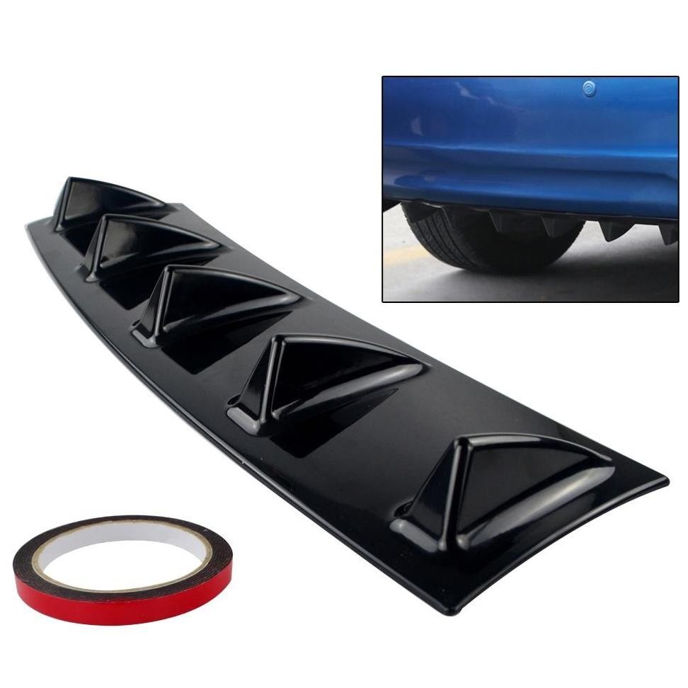 Jual Rear Bumper Spoiler Universal Bumper Diffuser Extender Body Kit ...