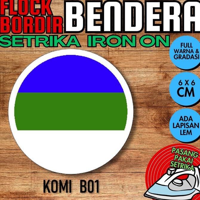 Jual $$] Patch Badge Emblem Setrika IRON-ON Flock BORDIR BENDERA Negara ...