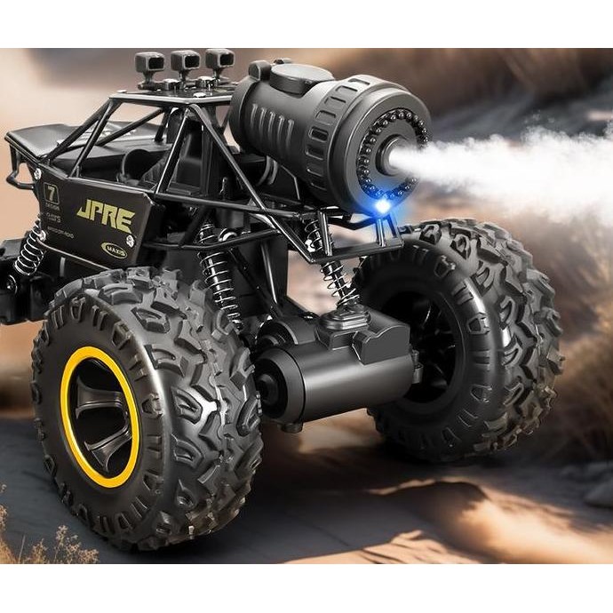 Jual Mobil Remot Rock Crawler Asap Spray 4Wd Body Metal | Shopee Indonesia