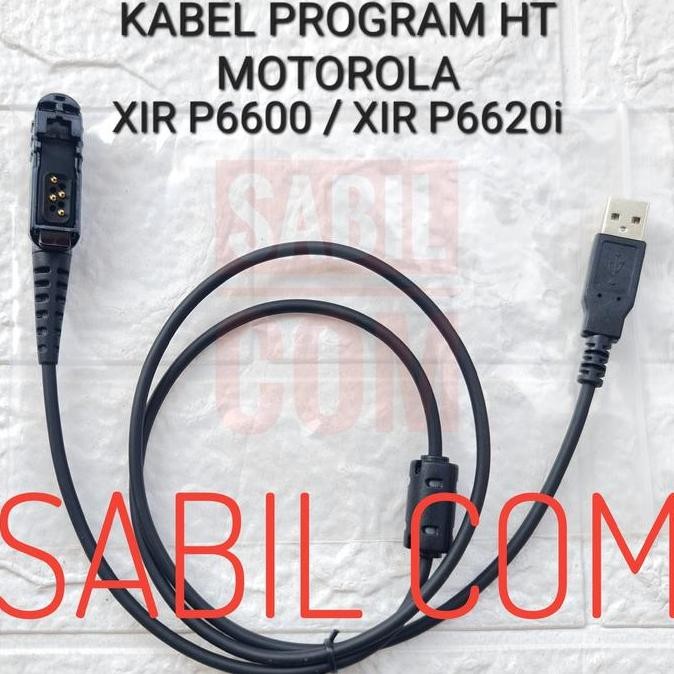 Jual TERMURAH - KABEL PROGRAM HT MOTOROLA XIR P6620i P6600 USB KABEL ...