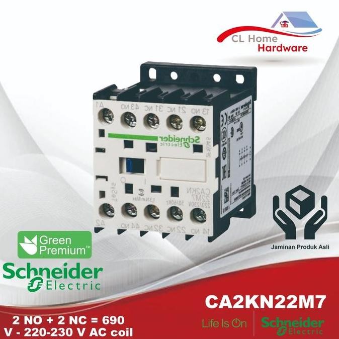 Jual KONTAKTOR / Control Relay CA2KN22M7 SCHNEIDER SNI | Shopee Indonesia