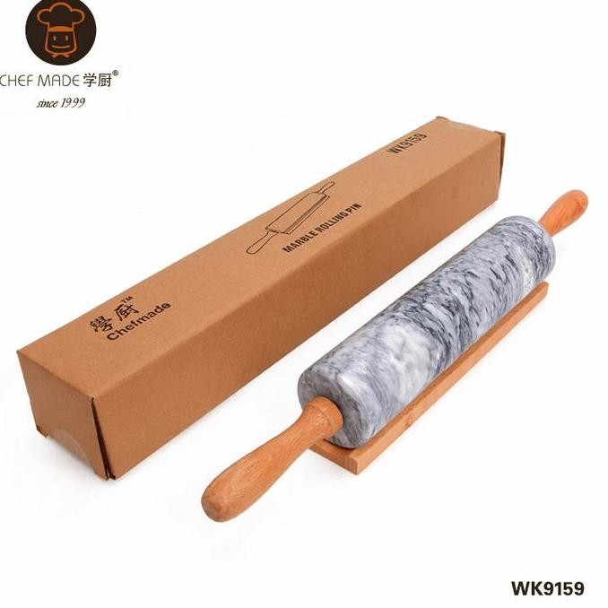Jual Chefmade WK9159 Marble Rolling Pin / Alat Gilas Adonan roti kue ...