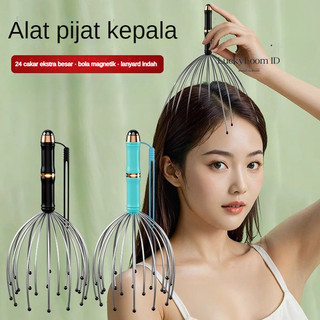 Jual Octopus24Claw Head Massager Roller Scalp Scratcher Itch Relief ...