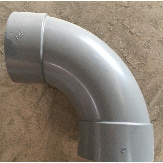 Jual Keni Leher Panjang Pvc 4" Rucika D / Pvc Elbow Long 4" D / Long ...