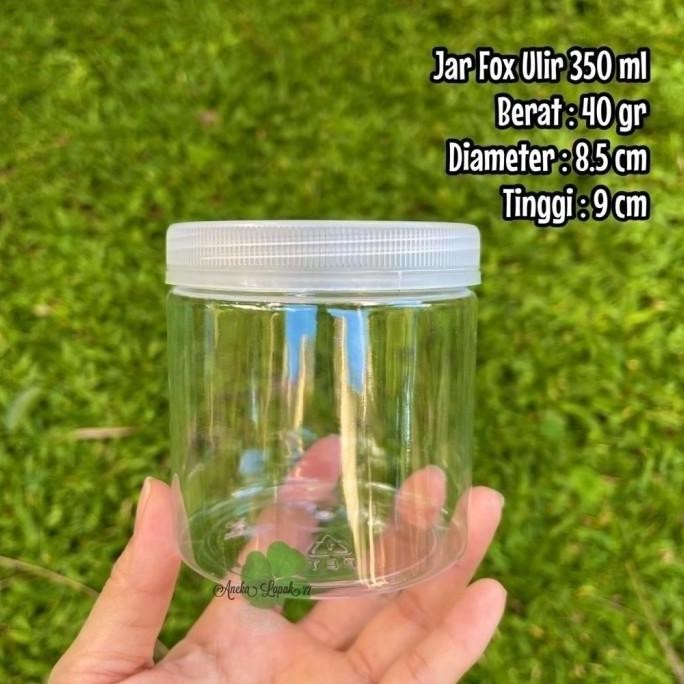 Jual Toples JAR FOX ULIR 250-350 ml jar kue kering toples kue kering ...