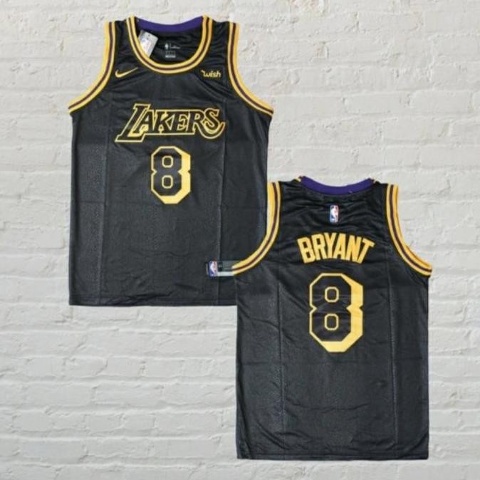 Jual Baju Jersey Basket Swingman NBA Kobe Bryant Black Lakers Mamba 8 ...