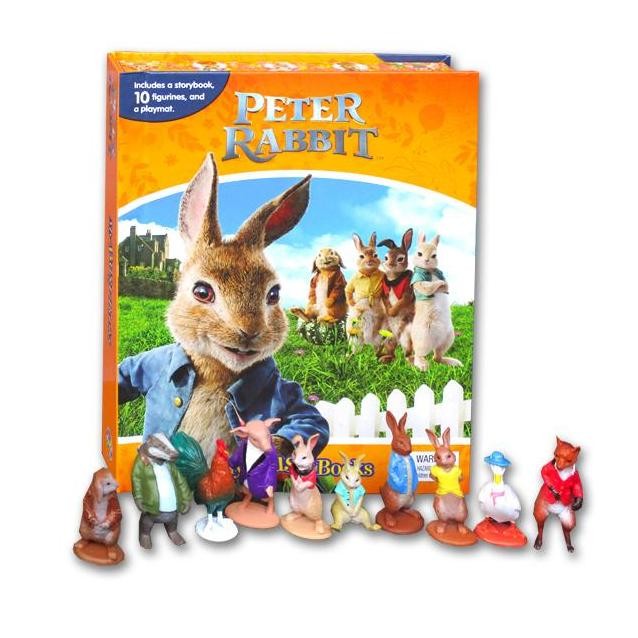 Jual My Busy Book Peter Rabbit includes a storybook, 10 figurines ...