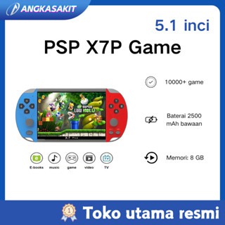 Jual PSP X7/X7 PLUS 5.1 inci layar besar dual joystick retro game ...