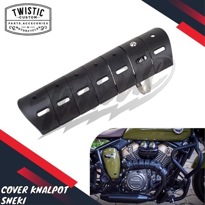 Jual CCS Cover Shield Pelindung Leher Pipa Knalpot Sneki Anti Panas ...