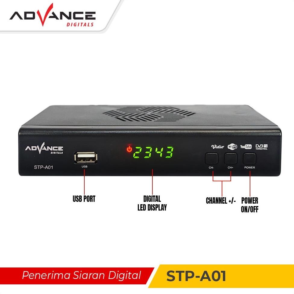 Jual Racun Shopee Gd-12 ?Cod?Advance Stp-A01 Set Top Box Tv Digital Receiver Penerima Siaran ...