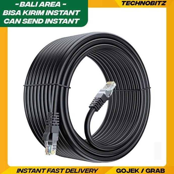 Jual KABEL PREMIUM ANTI AIR LAN CAT 6 OUTDOOR FTP NETWORK CABLE 1M 2M ...