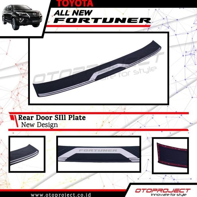 Jual sillplate / sill plate / list pintu belakang toyota all new ...