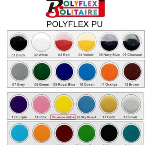 Jual Polyflex PU Korea Warna Normal Meteran | Shopee Indonesia