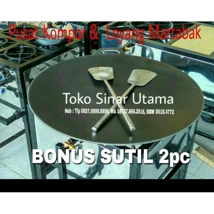 Jual Wajan Martabak Telur Telor Asin 70 roti cane kuali loyang ...