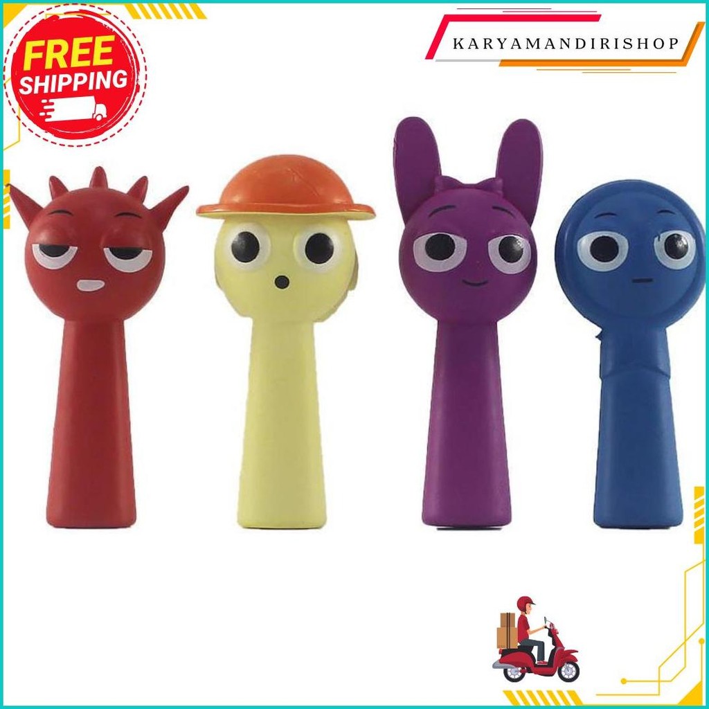 Jual 12 Pcs/Set Incredibox Sprunki Figure Game Deamond Dr Harrison ...