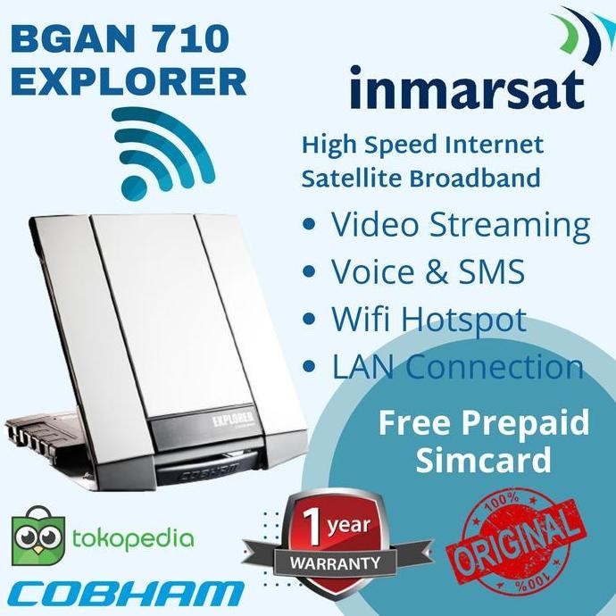 Jual Inmarsat Bgan 710 Explorer Terminal Modem Internet Satelit ...