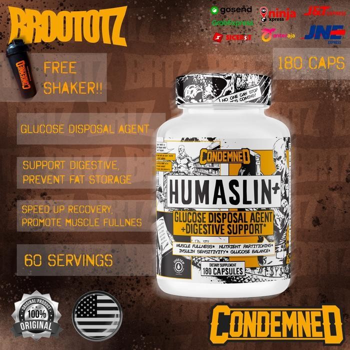Jual CONDEMNED Humaslin+ Glucose Disposal Agent 60 Servings 180 ...