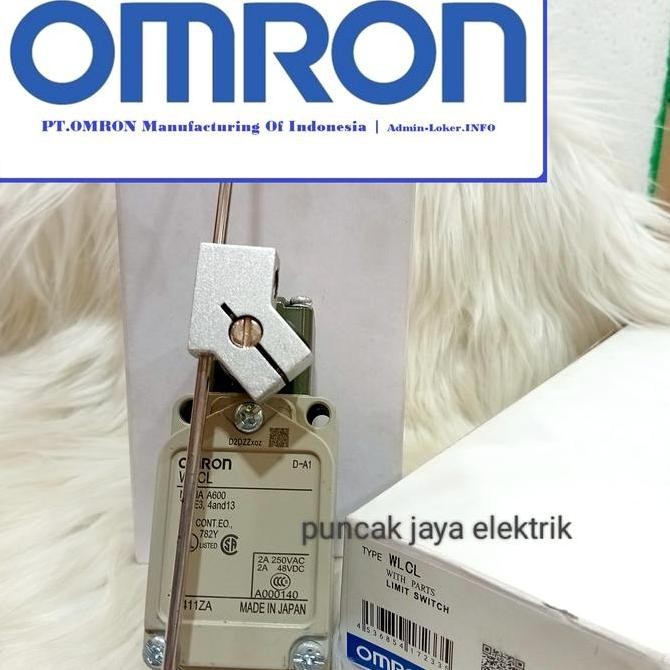 Jual Limit Switch Omron Wlcl/Wl Cl Original/Limit Switch Omron Terbaik ...