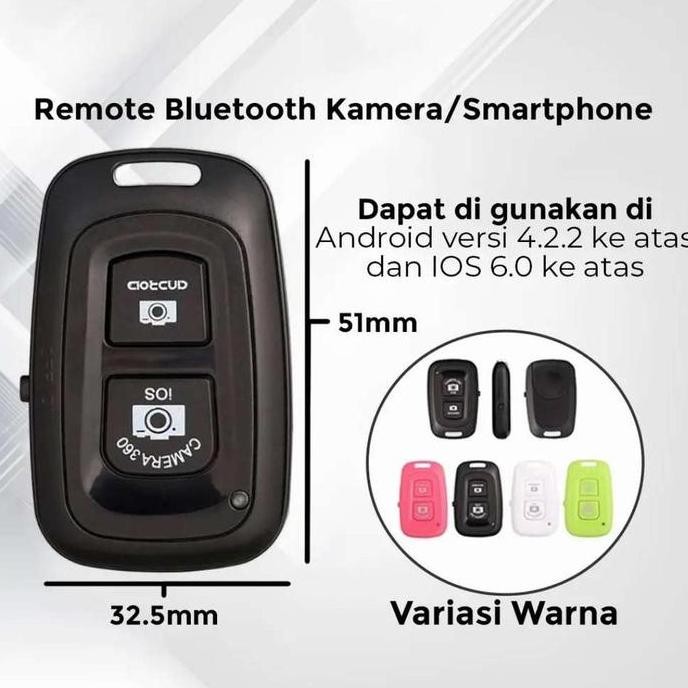 Jual JD Tripod Hp Handphone Bluetooth 3 in 1 Remote Mini Ring Light ...