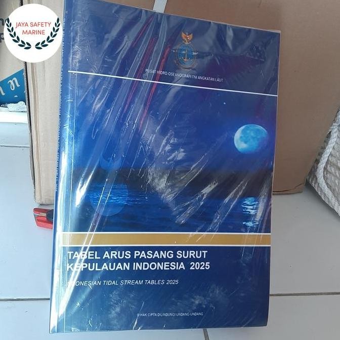 Jual buku pasang surut arus almanak 2025 / buku pasut 2025 / buku table ...