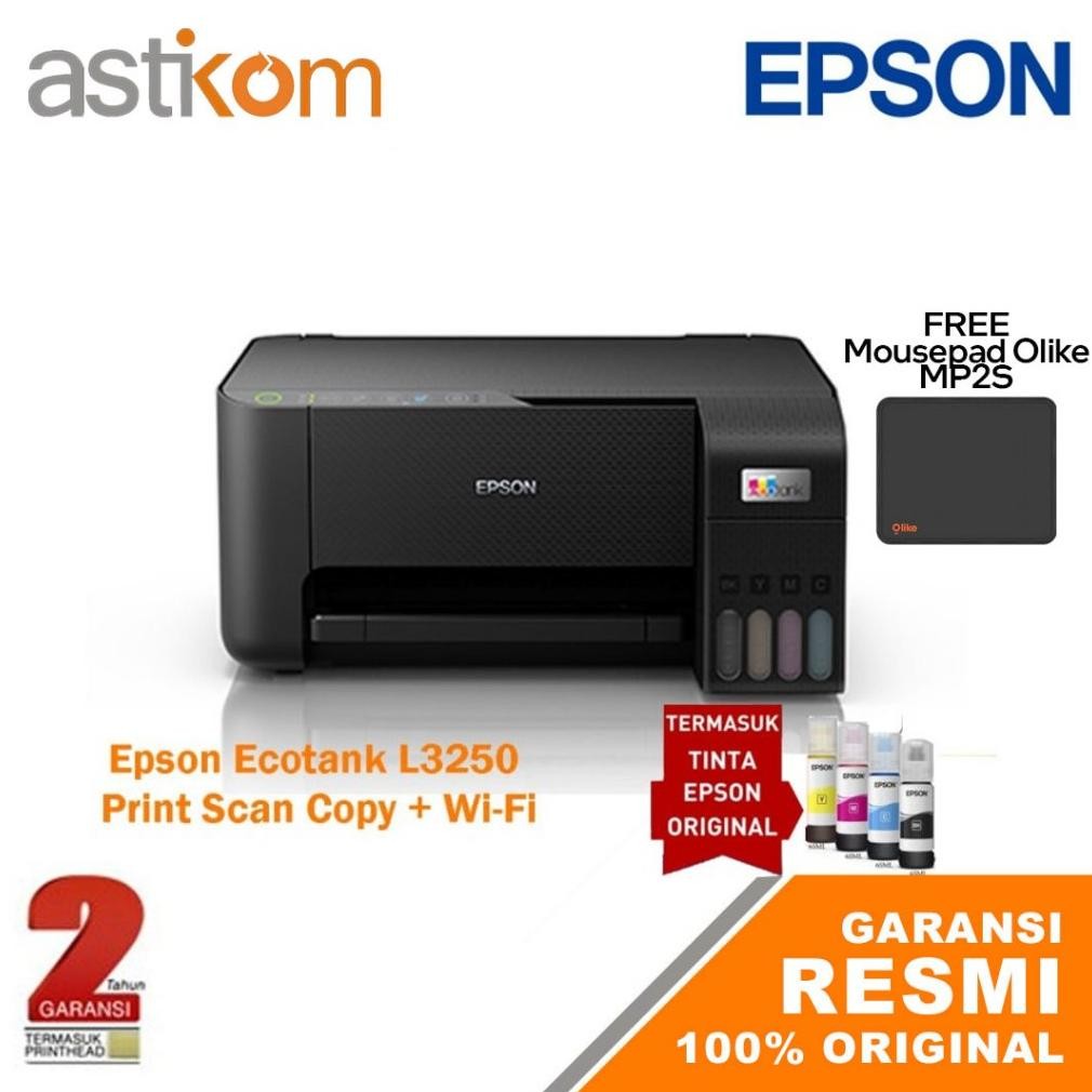 Jual Printer Epson L3250 Eco Tank All In One Print Scan Copy + Wifi ...