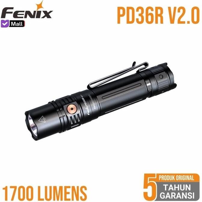 Jual Fenix Senter Led PD36R V2.0 Rechargeable Tactical Flashlight ...