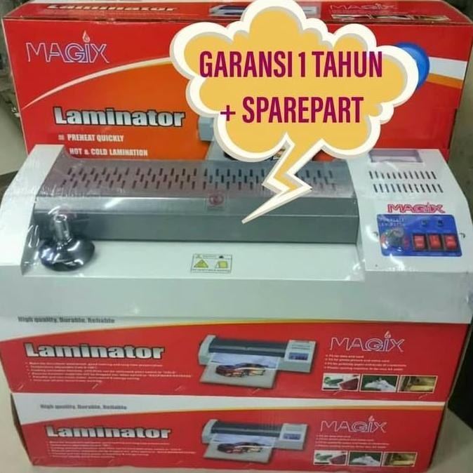 Jual MESIN LAMINATING A3 TYPE 330 MAGIX LAMINATOR LAMINASI DOFF GLOSSY ...
