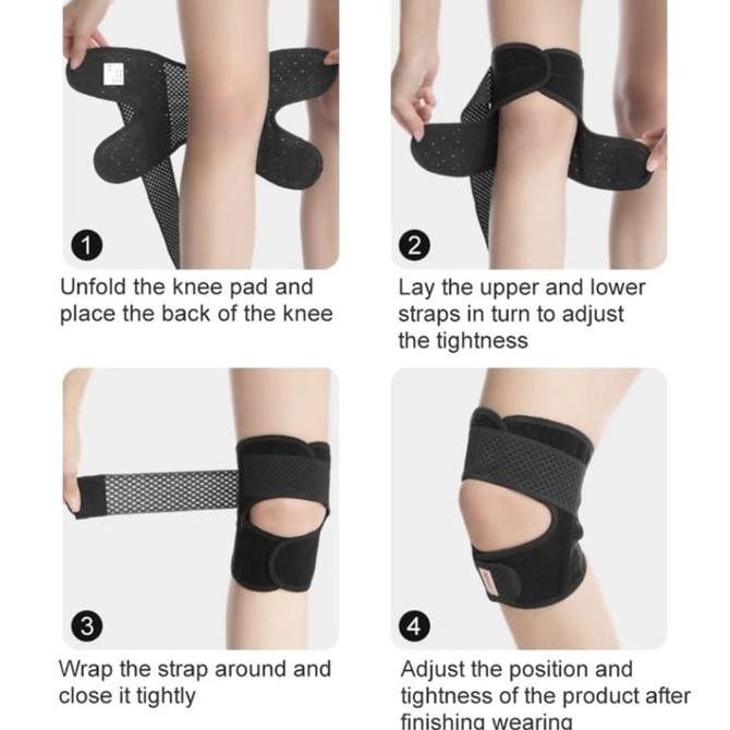 Jual Aolikes 7901 Knee Support Pelindung Lutut Knee Pad Dekker Deker ...