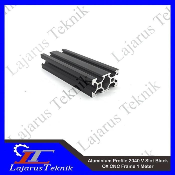 Jual 2040 V-Slot Black 1000Mm - Aluminium Profile 20Mm X 40Mm Ox Cnc ...