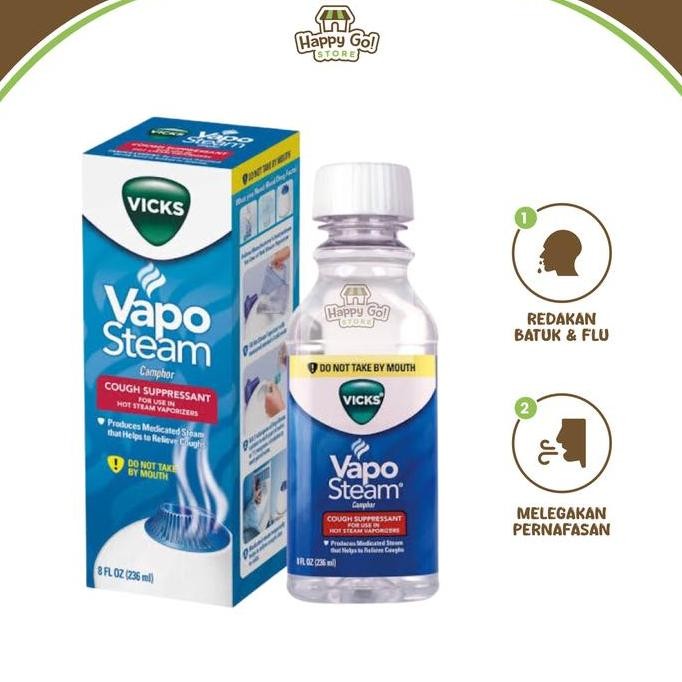 Jual Vicks Vaposteam Liquids Cairan Refill Vaporizer Humidifier ...