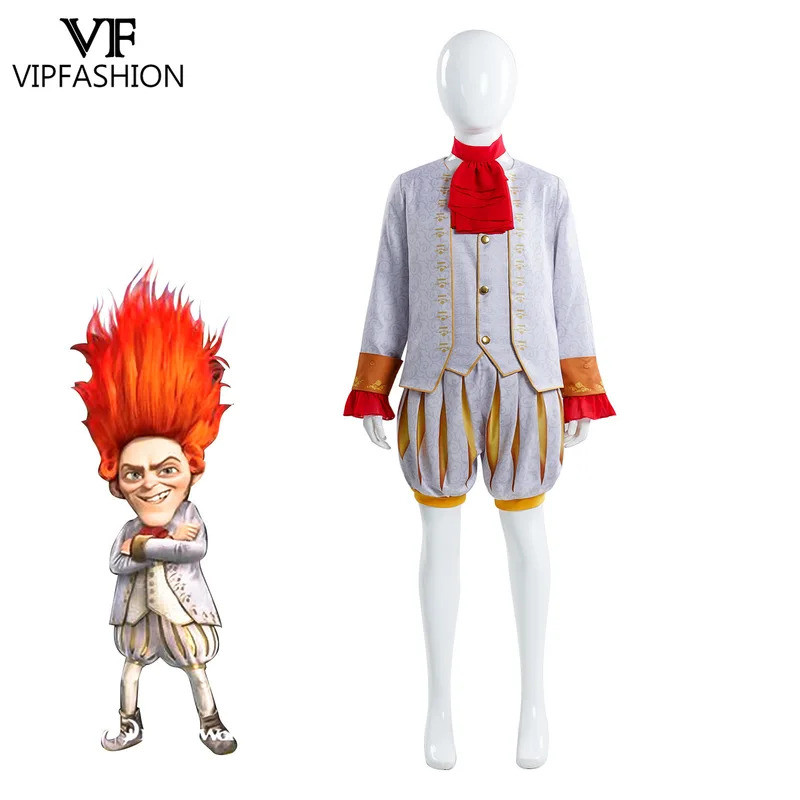 Jual VIP FASHION Boy Girl Halloween Rumpelstiltskin Costume Elf Stage ...